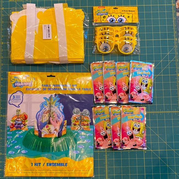 SpongeBob Squarepants | Party Supplies | Spongebob Party Lot | Poshmark